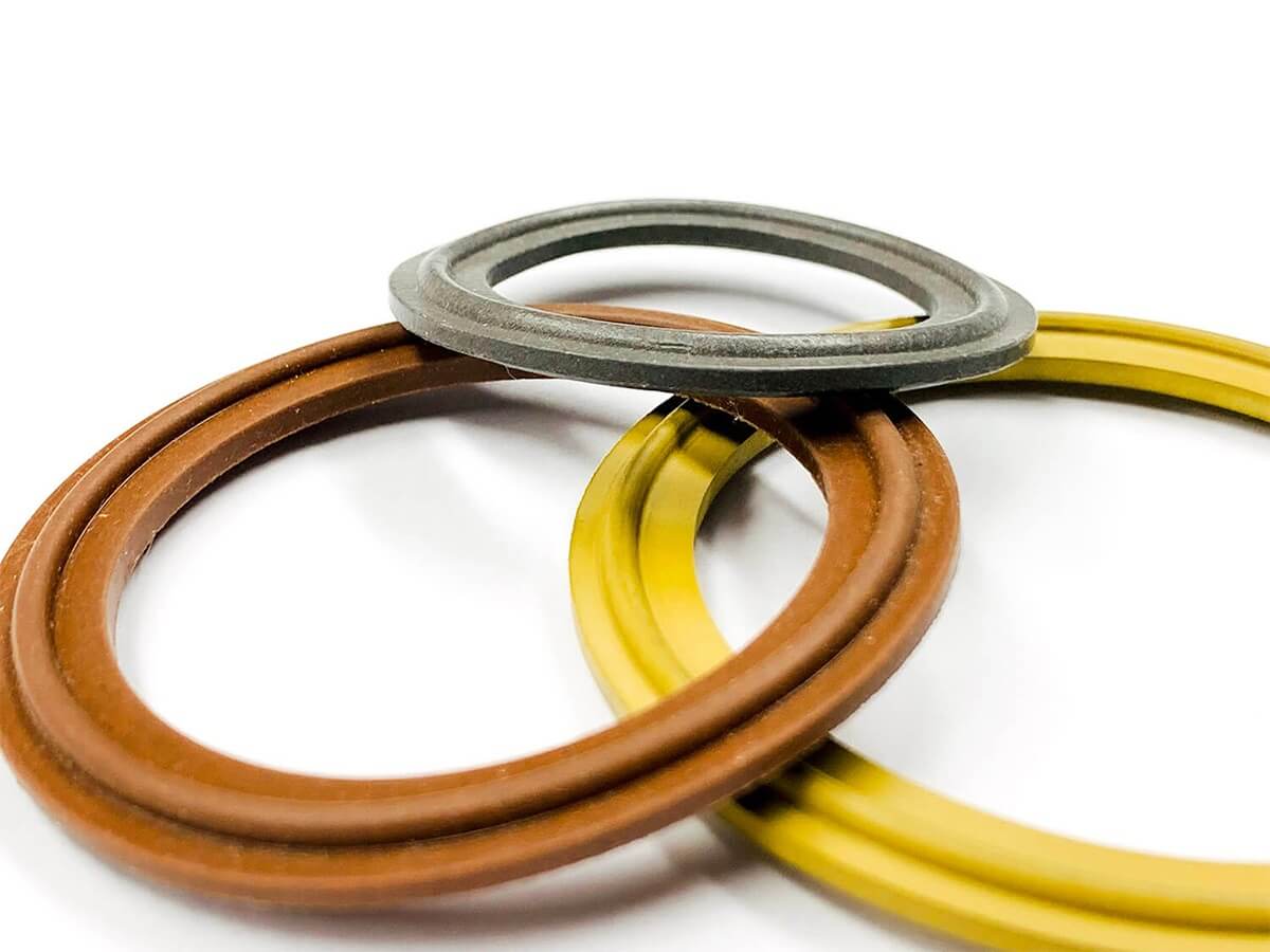 Sanitary Gaskets - Tri-Clamp, HyClamp & Tri-Clover Seals by Darcoid
