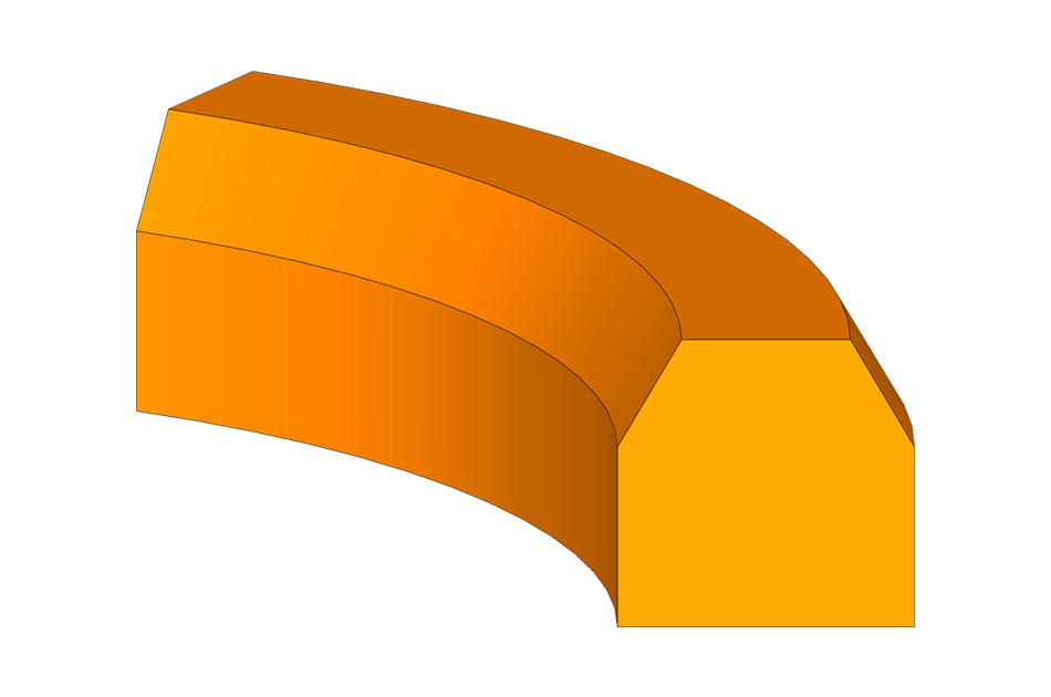 Beveled Lathe Cut D-Ring Seals for Custom Applications - Darcoid